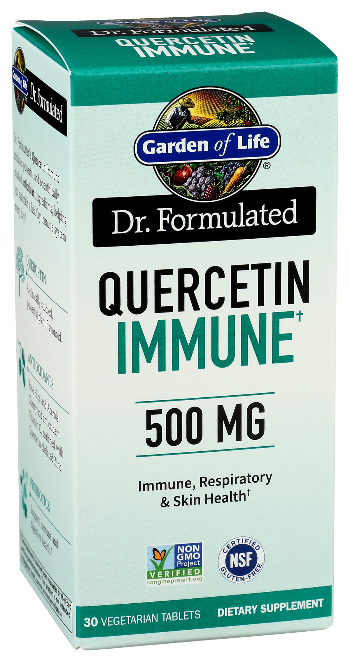 Dr. Formulated Quercetin Immune 500 mg, 30 vtab — Natures Pick Market