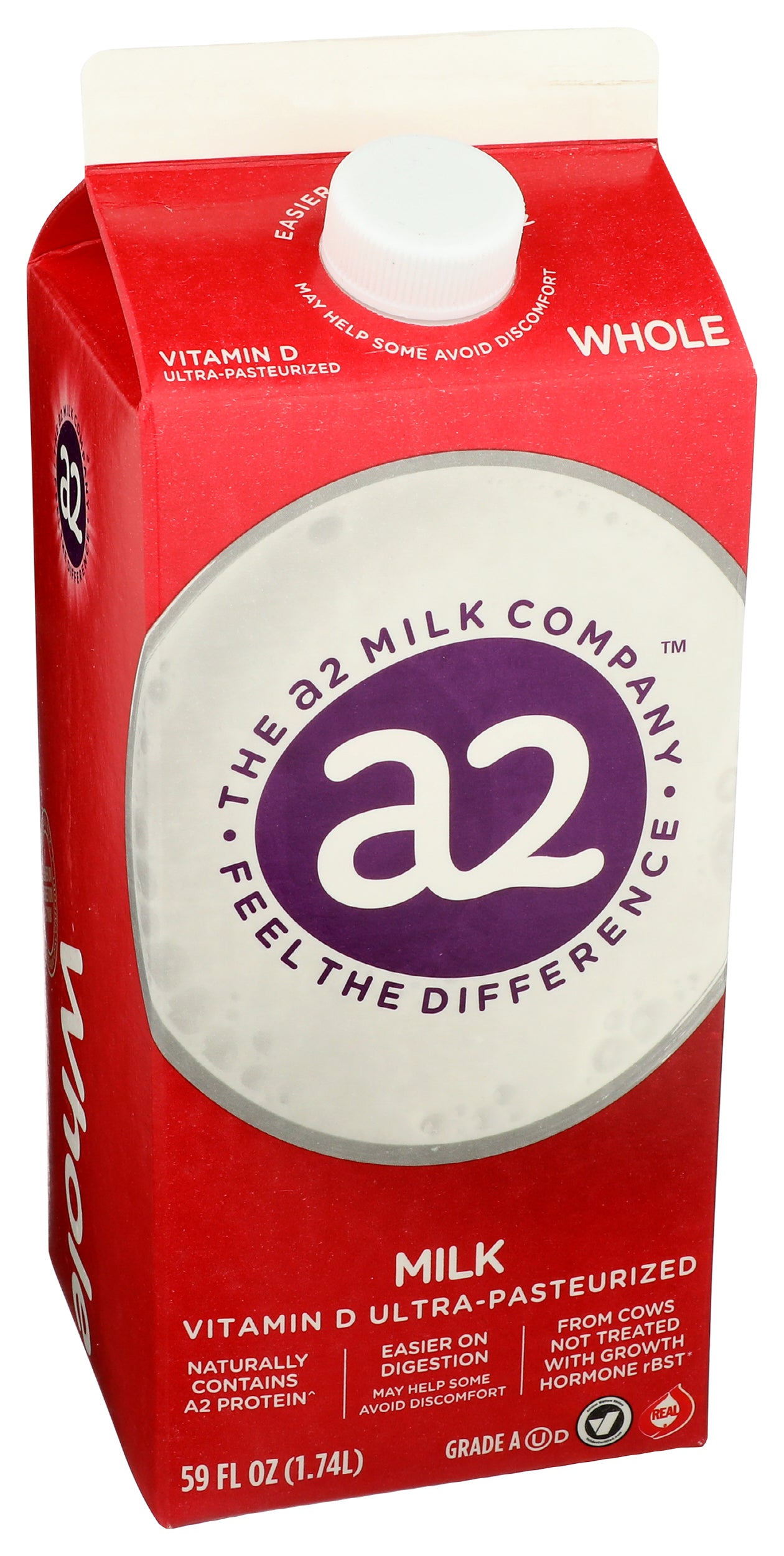 A2 Whole Milk UHT, 59 floz — Natures Pick Market