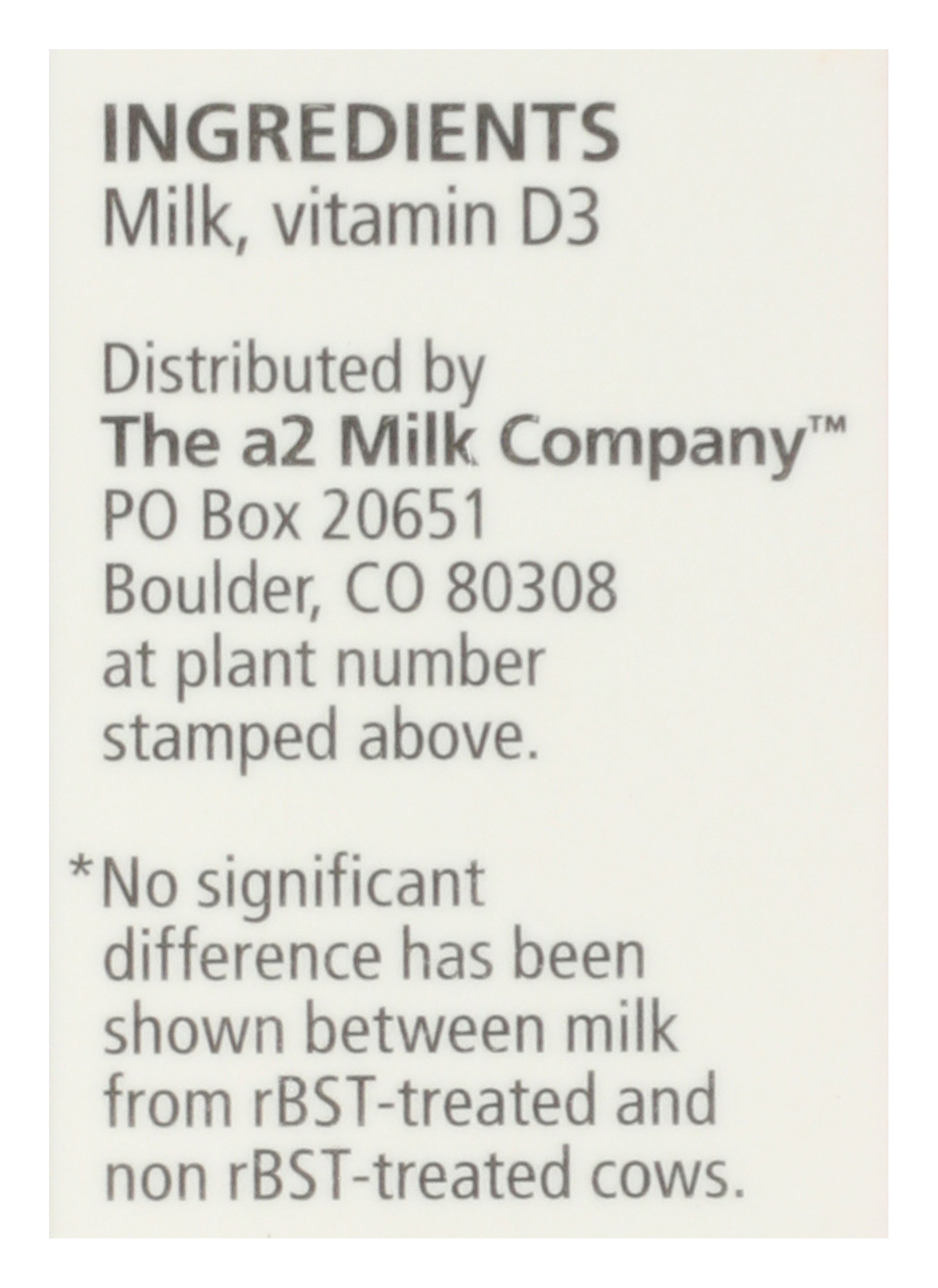 A2 Whole Milk UHT, 59 floz — Natures Pick Market