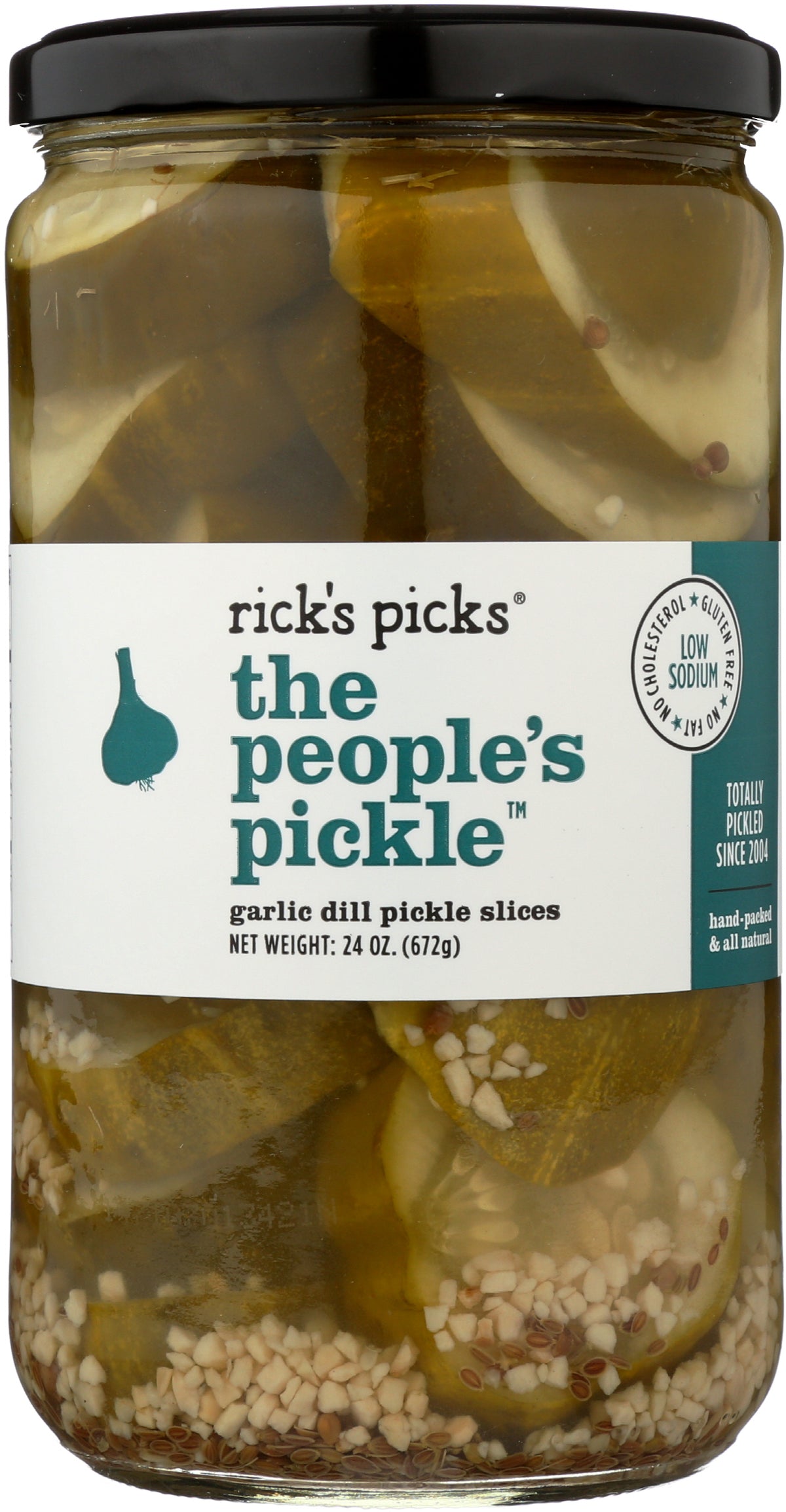 Pickle Slices, Garlic Dill, 24 oz — Natures Pick Market