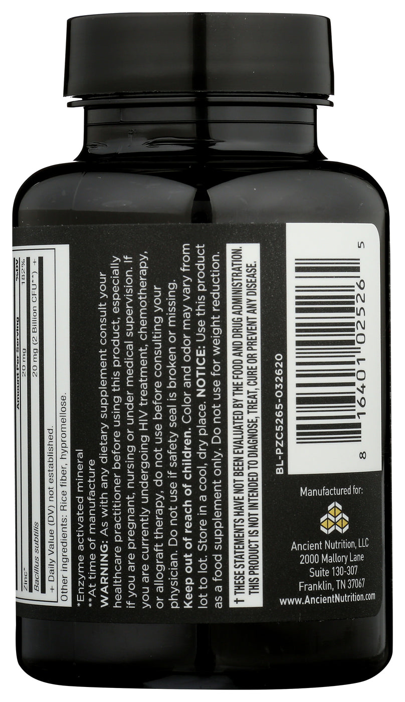Zinc + Probiotics 20mg, 30 cap — Natures Pick Market