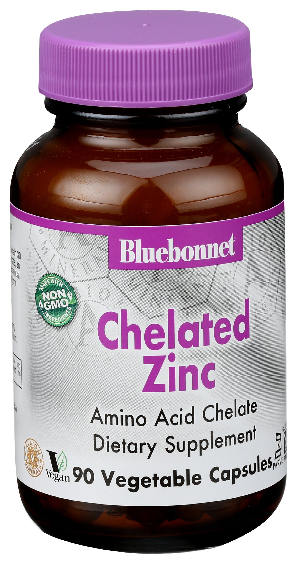 Chelated Zinc 30mg, 90 vcap — Natures Pick Market