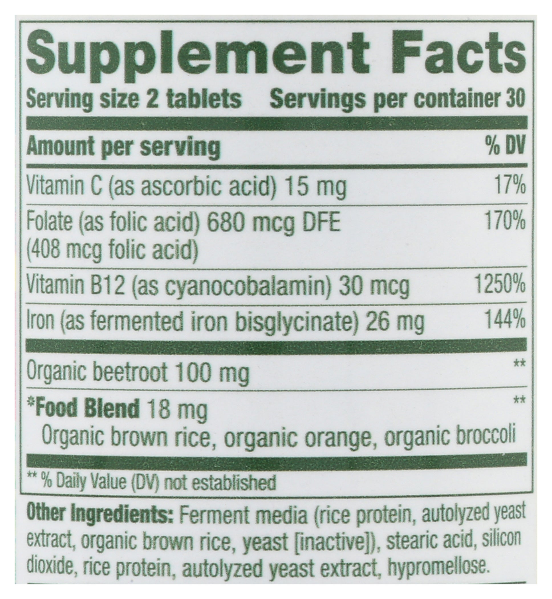 Blood Builder® Minis, 60 tab — Natures Pick Market