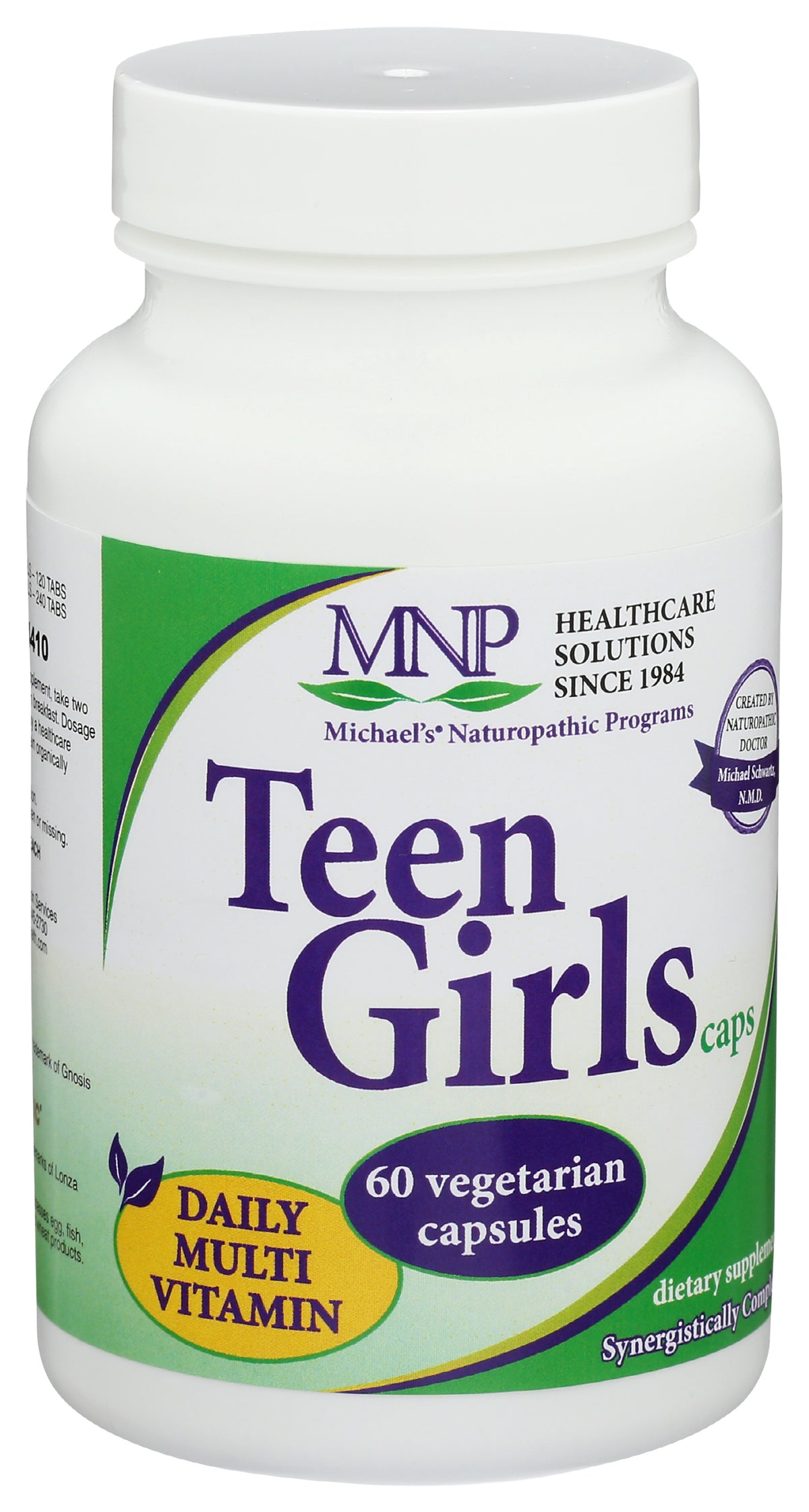 Teen Girls Daily Multivitamin, 60 vcap — Natures Pick Market