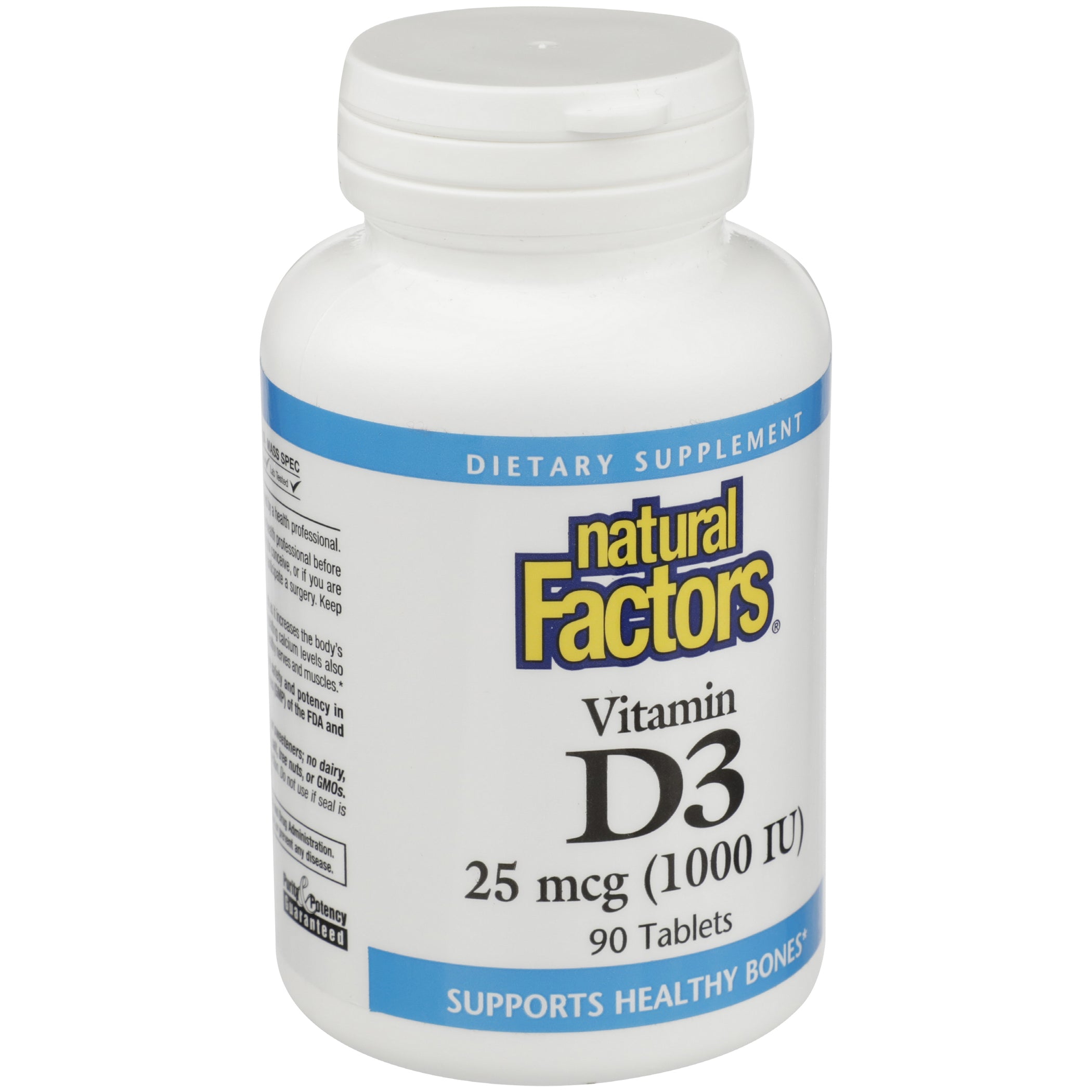 Vitamin D3 25 mcg (1000 IU), 90 tab — Natures Pick Market