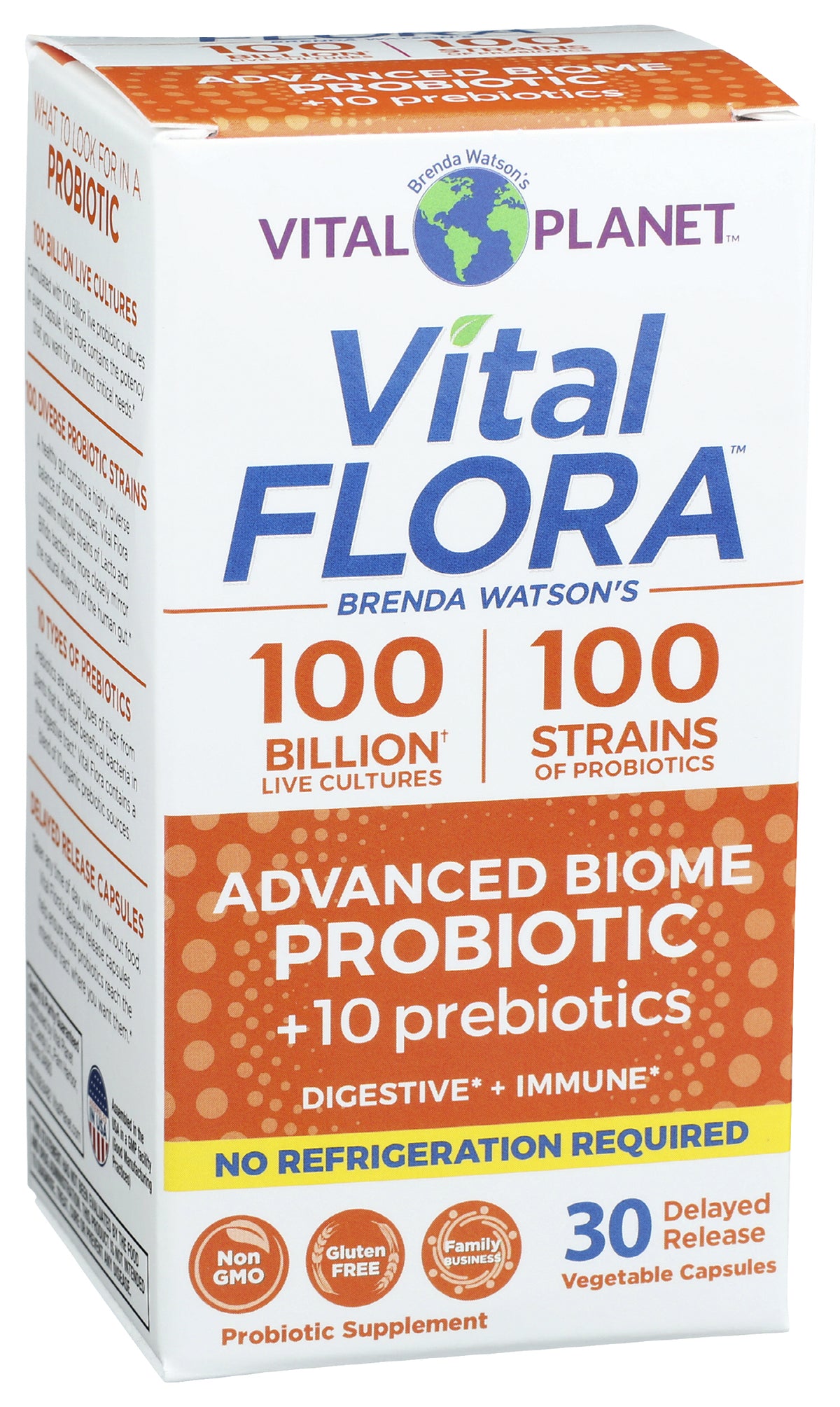 Advanced Biome Probiotic 100/100B SS, 30 cap — Natures Pick Market