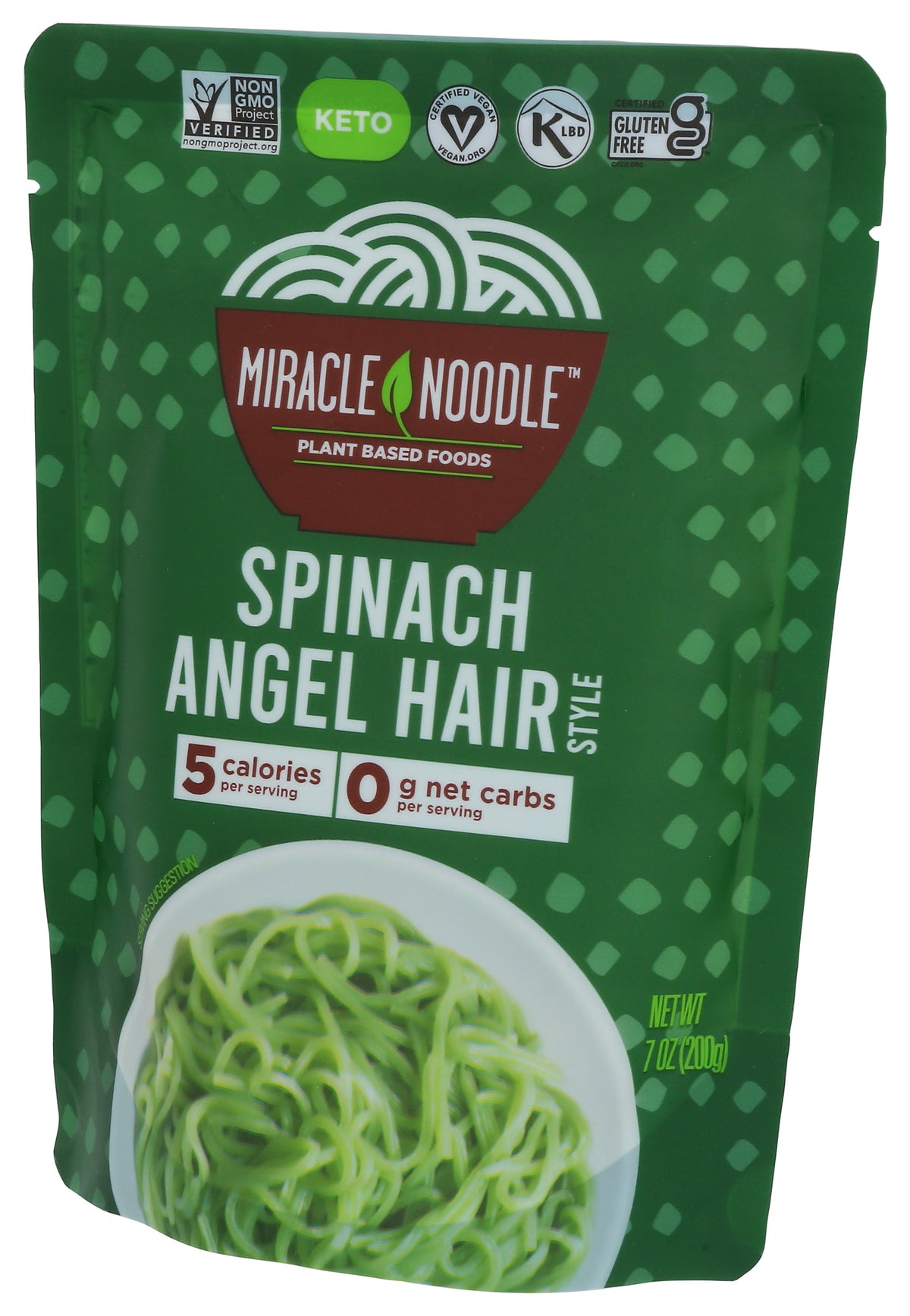 Angel Hair Style Spinach Noodles, GF, 7 oz — Natures Pick Market