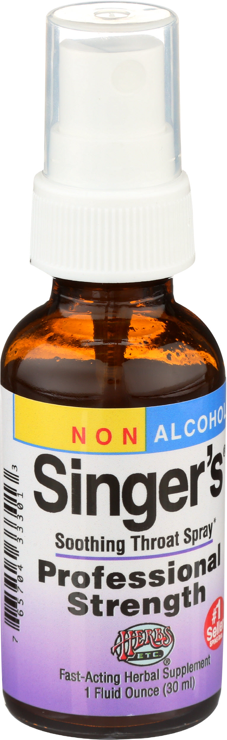 Singer's Throat Spray, Professional Strength, AF, 1 floz — Natures Pick ...