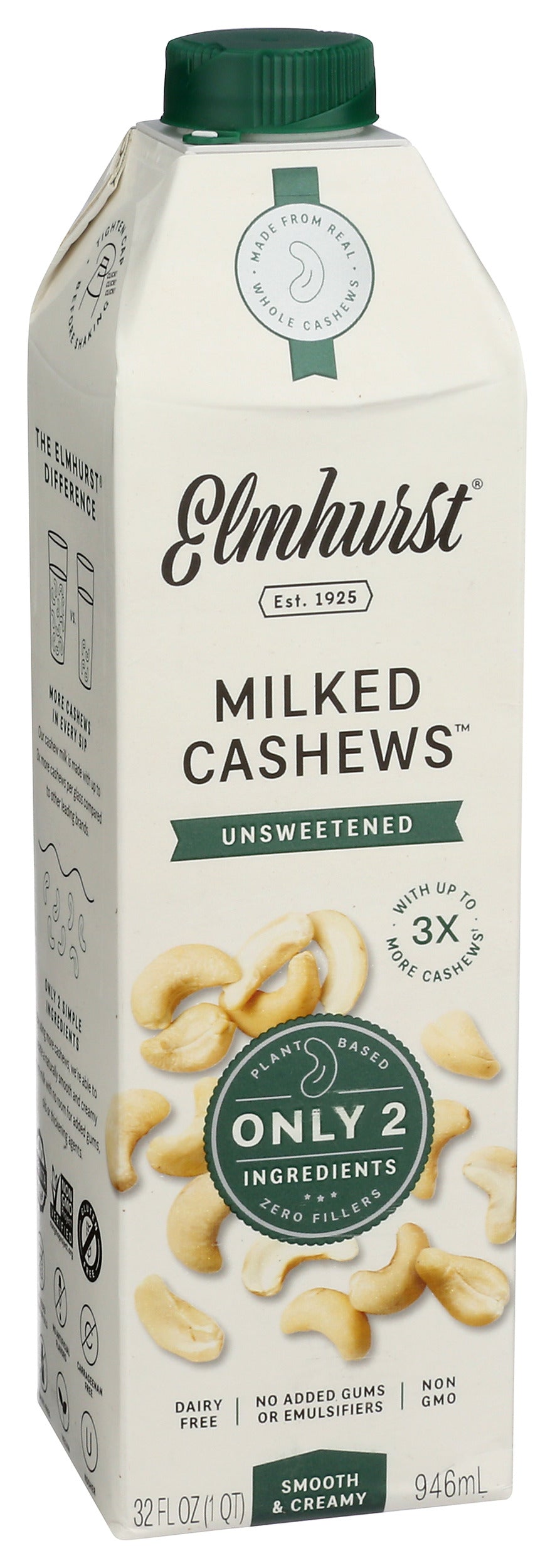 Cashew Milk, Unsweetened, 32 floz — Natures Pick Market