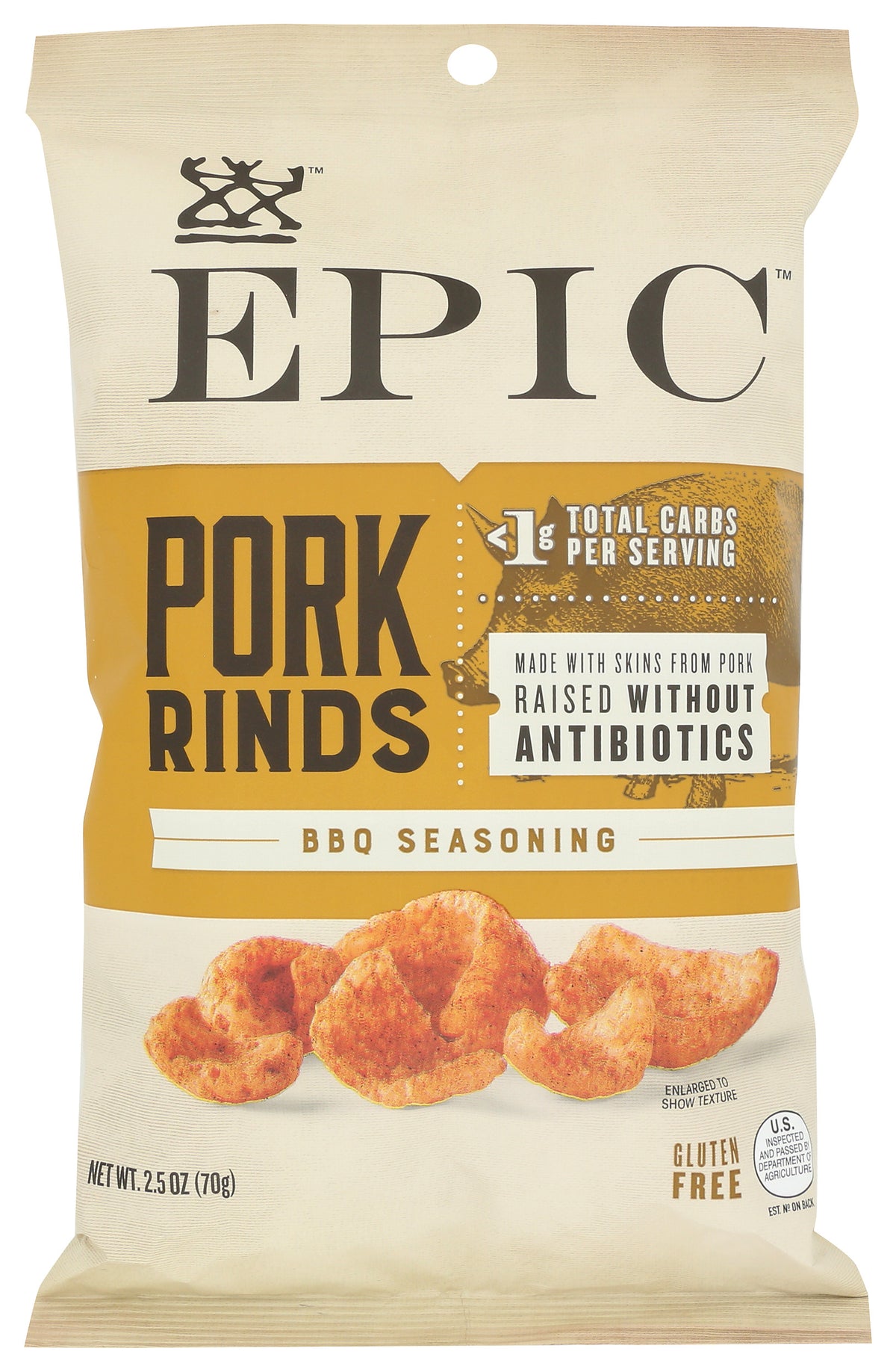 Pork Rinds, BBQ, 2.5 oz — Natures Pick Market