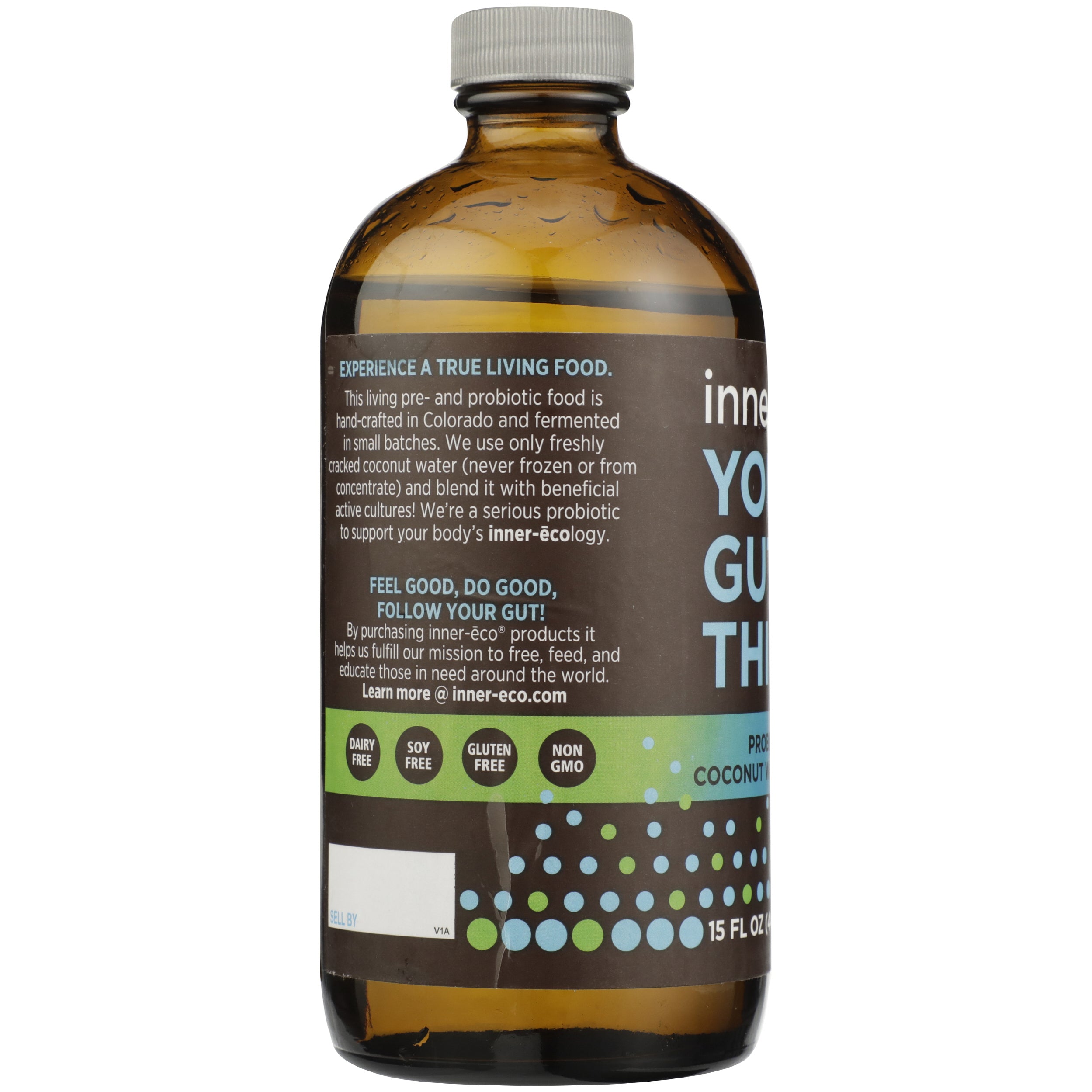 Probiotic Coconut Water, Unsweetened, 15 floz — Natures Pick Market