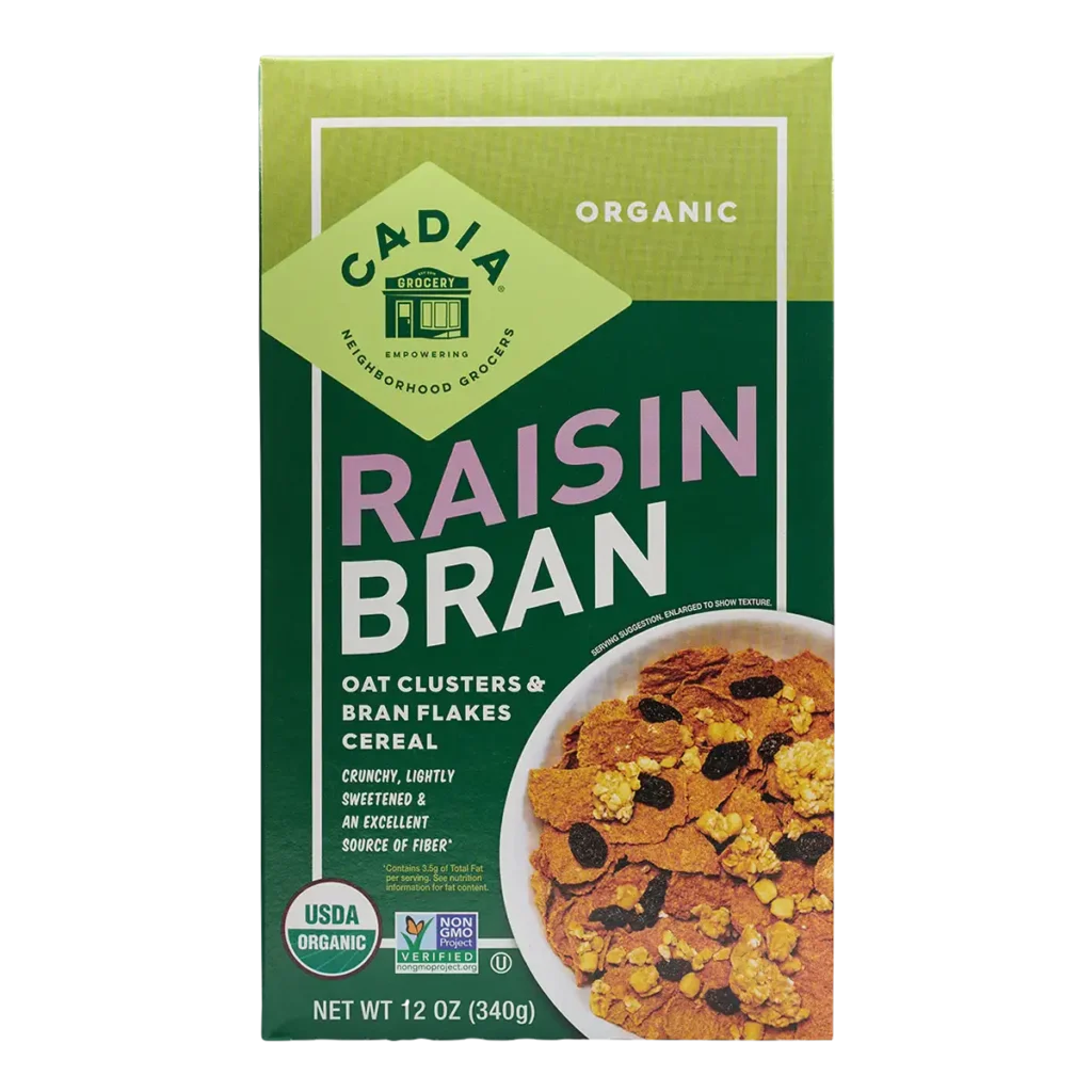 Raisin Bran Clusters and Flakes Cereal, Org, 12 oz — Natures Pick Market