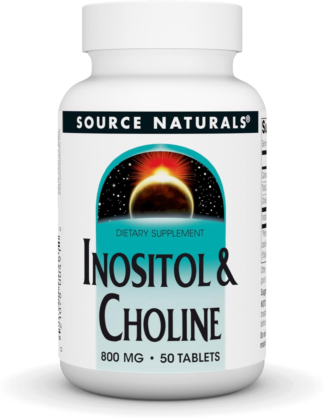 Inositol & Choline, 800 mg, 50tab — Natures Pick Market