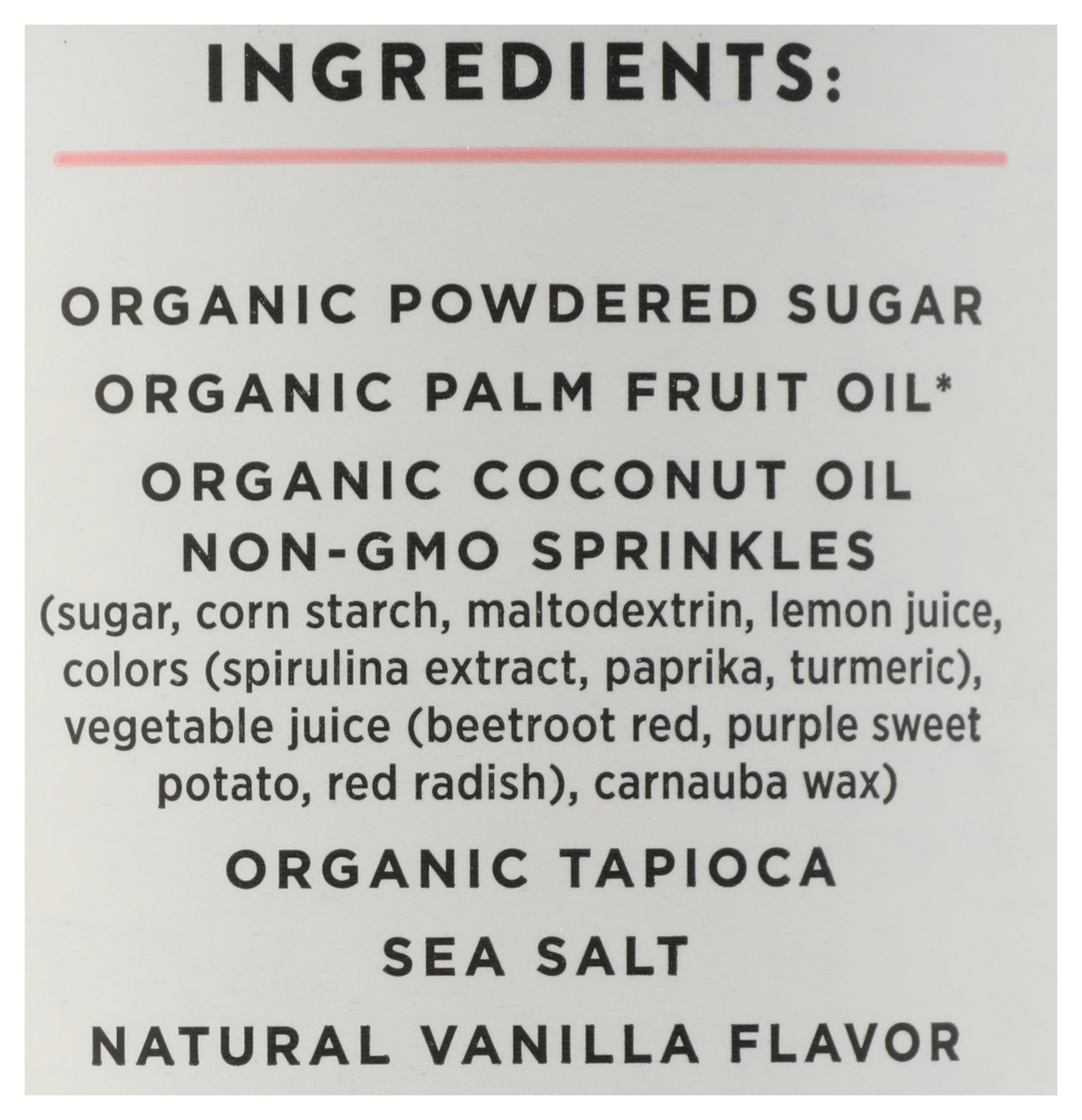 Confetti Pop Frosting, V, 11.98 oz — Natures Pick Market
