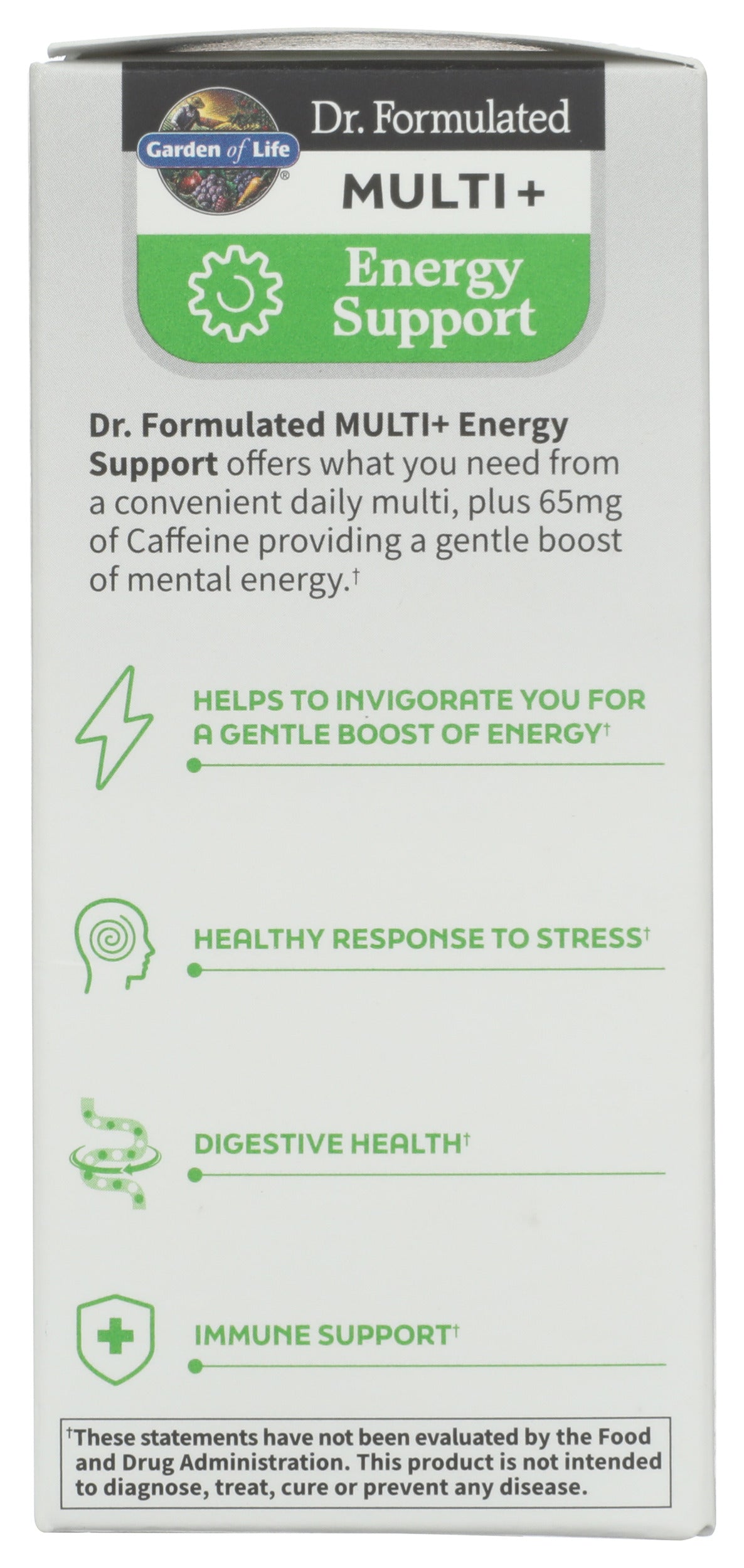 Dr. Formulated Energy & Support Multivitamin, GF, 30 cap — Natures Pick ...