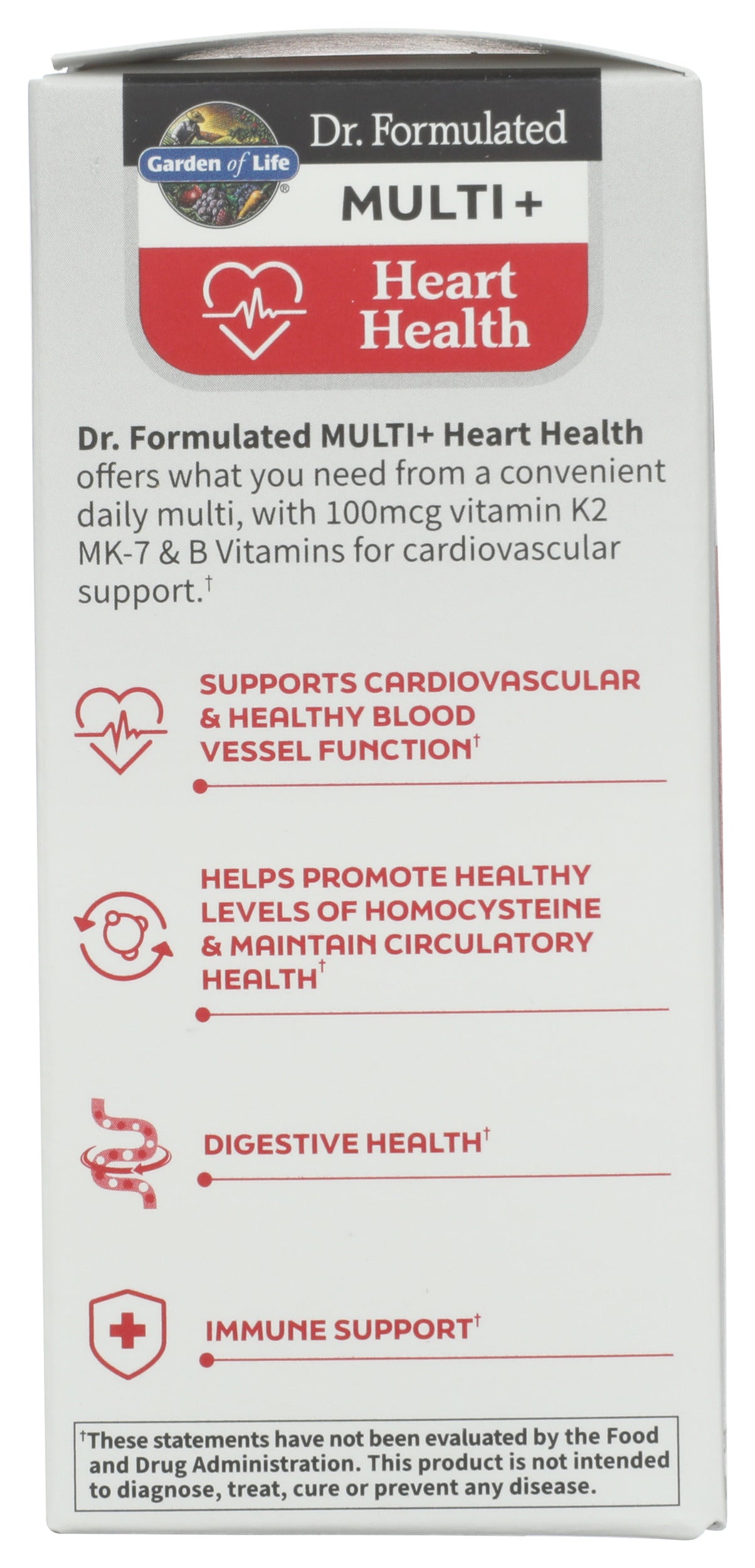 Dr. Formulated Heart Health Multivitamin, GF, 30 cap — Natures Pick Market