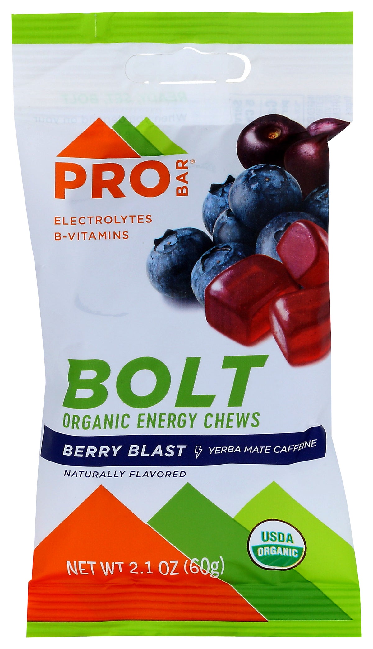 Bolt Energy Chew, Berry Blast, Org, 2.1 oz — Natures Pick Market