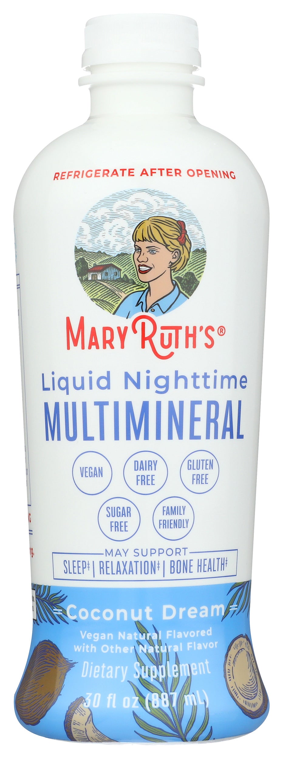 Liquid Nighttime Multimineral, Coconut Dream, V, 32 fl oz — Natures ...