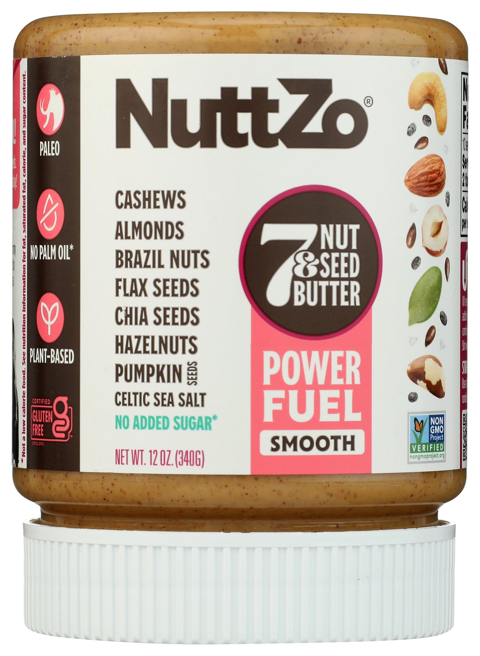 7 Nut & Seed Butter, Smooth, 12 oz — Natures Pick Market