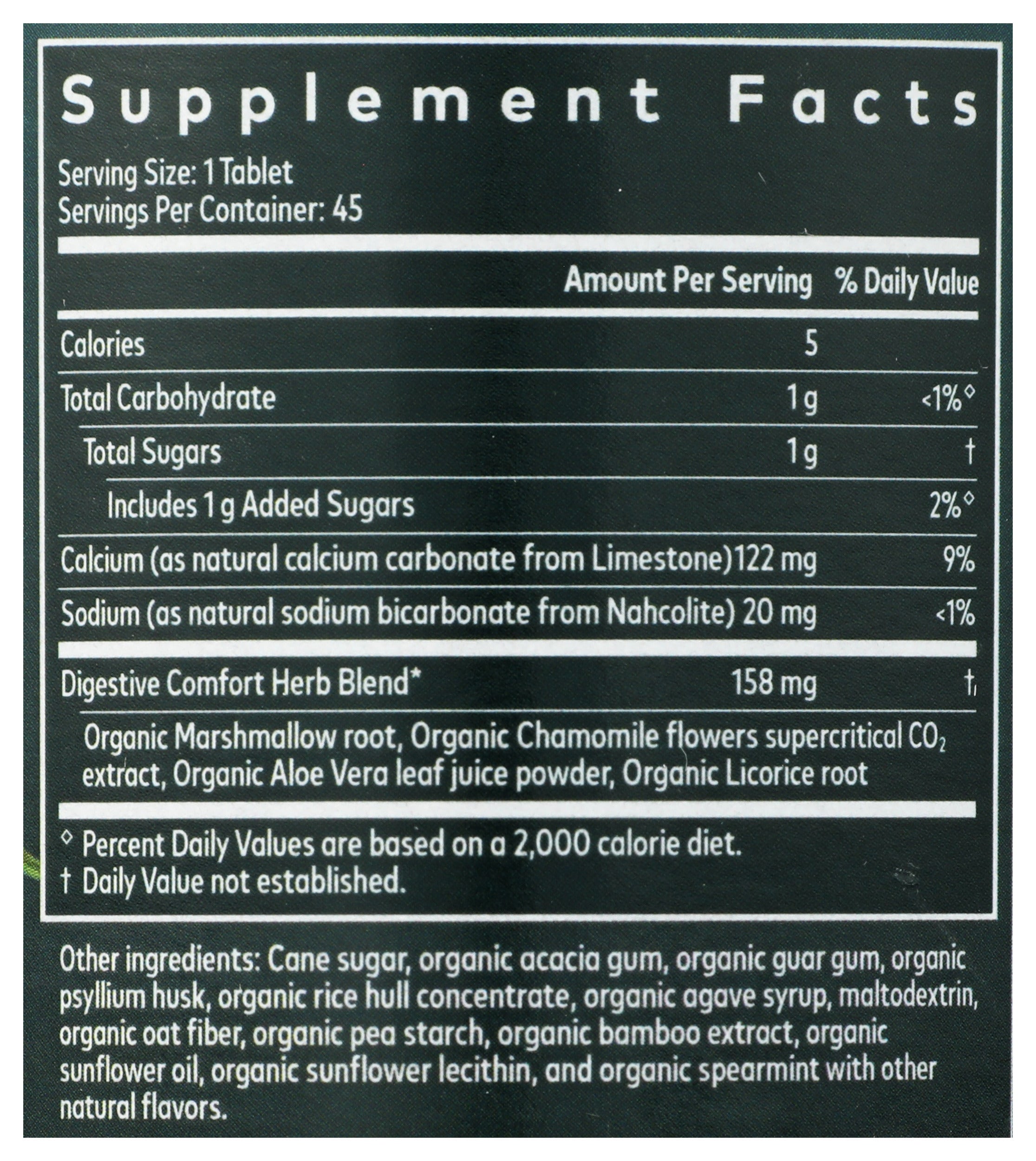 Reflux Relief Chewable, 45 tab — Natures Pick Market