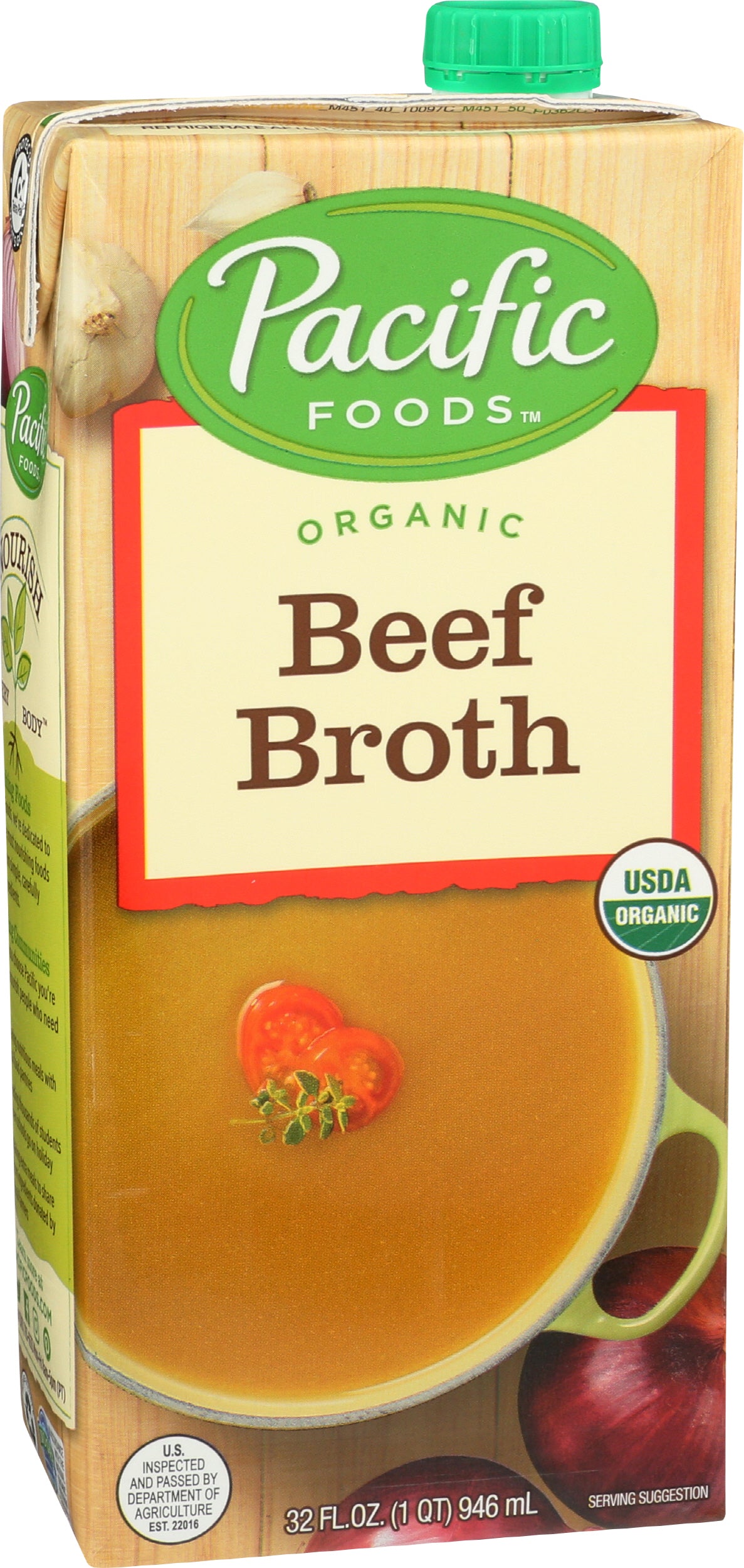 Beef Broth, Org, 32 fl oz — Natures Pick Market