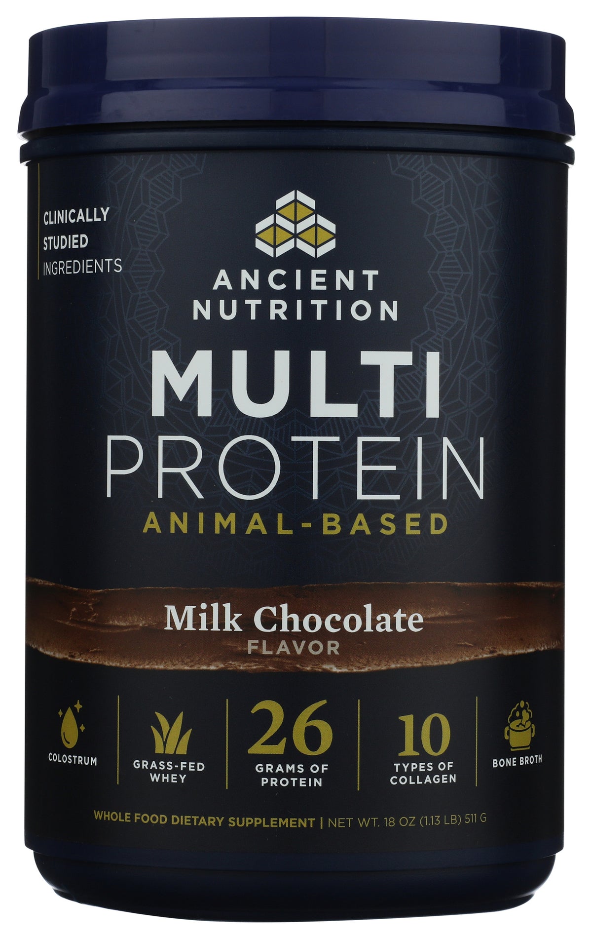 Multi Protein Powder Animal Base, Milk Chocolate, 22 oz/15 serv ...