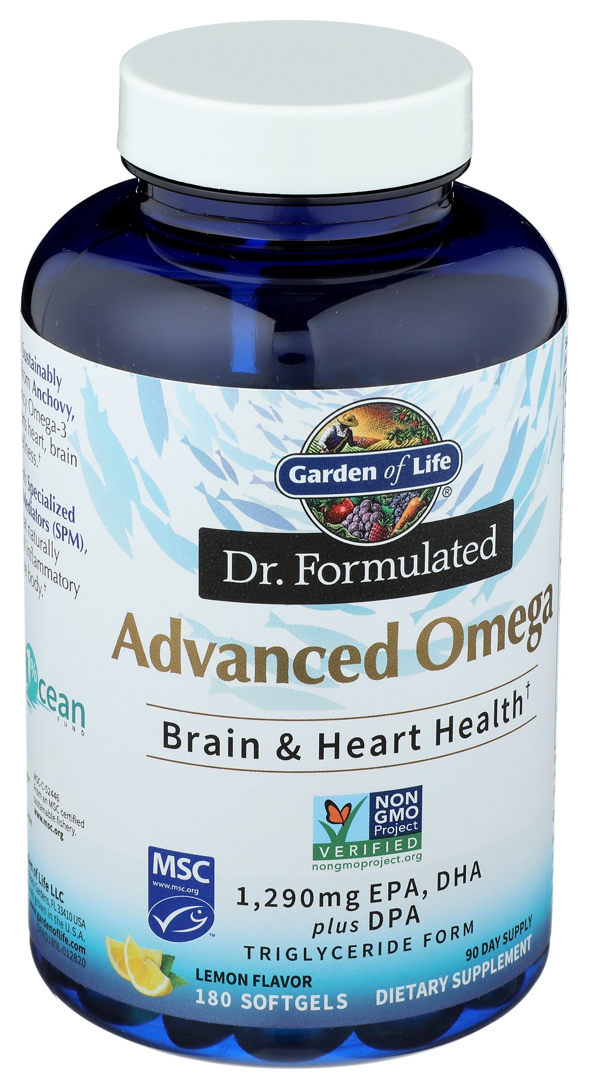 Dr. Formulated Advanced Omega, 180 sgel — Natures Pick Market